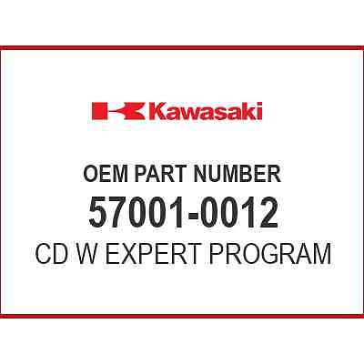 Kawasaki CD W EXPERT PROGRAM 57001-0012 OEM NEW | eBay
