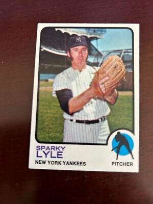 1973 TOPPS #394 SPARKY LYLE NEW YORK YANKEES Ex/Exmt | eBay