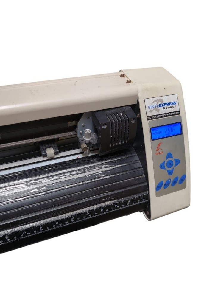 Vinyl Express R Series II Cutter Machine w/Multiple Gloss Color Vinyl ...