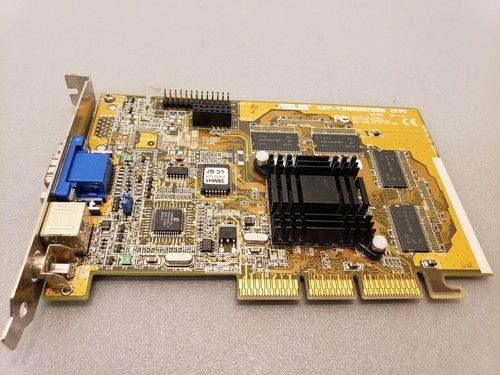 Vintage ASUS V3800M 32M NVIDIA RIVA TNT2 AGP Video Graphics Card | eBay