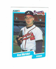 Kent Mercker Braves Pitcher #590 Fleer 1990 Baseball Card | eBay