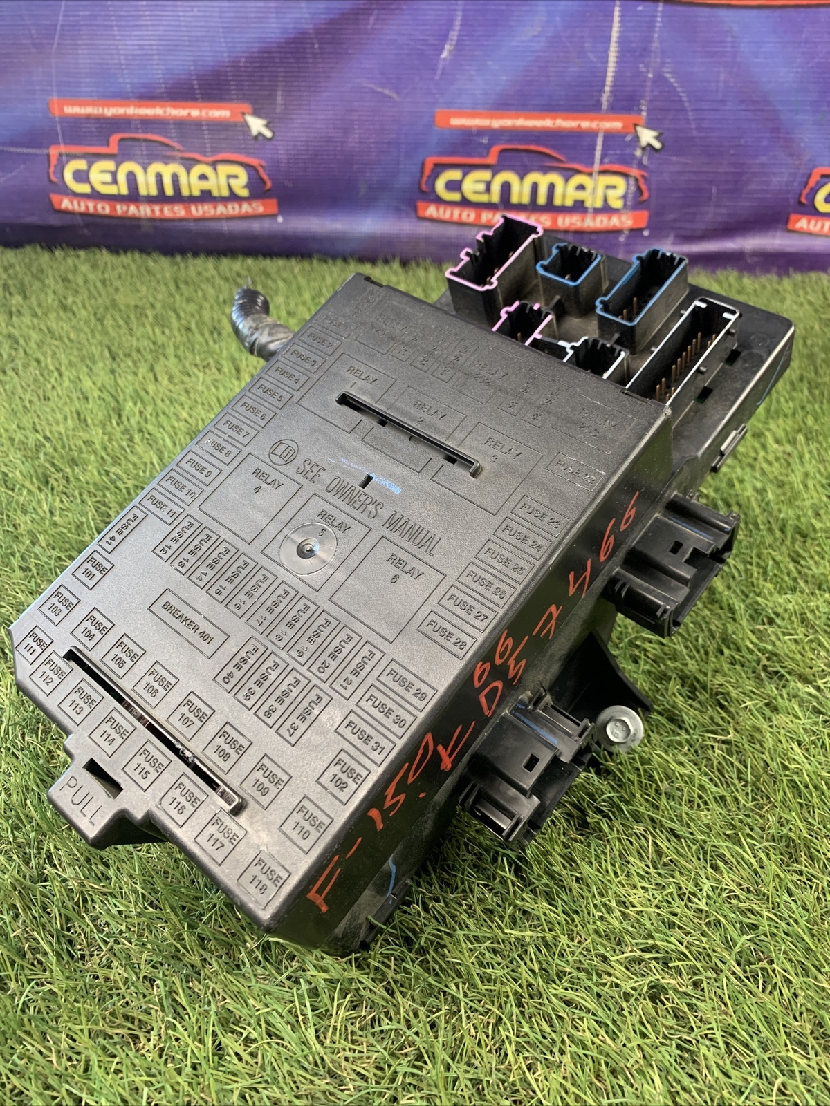 2006 FORD F150 F-150 BCM BODY CONTROL ANTI THEFT MODULE 6L3T 14A067 EA ...