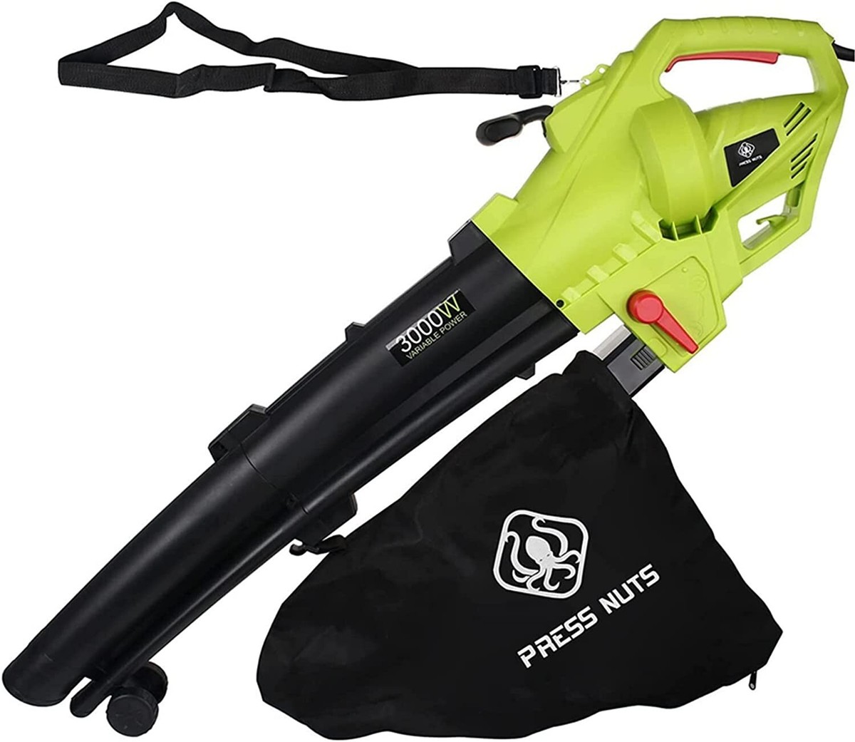 Hand Held Leaf Vacuum Shredder