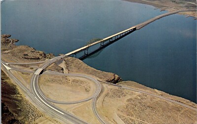 Vantage Bridge Columbia River Washington Postcard | eBay