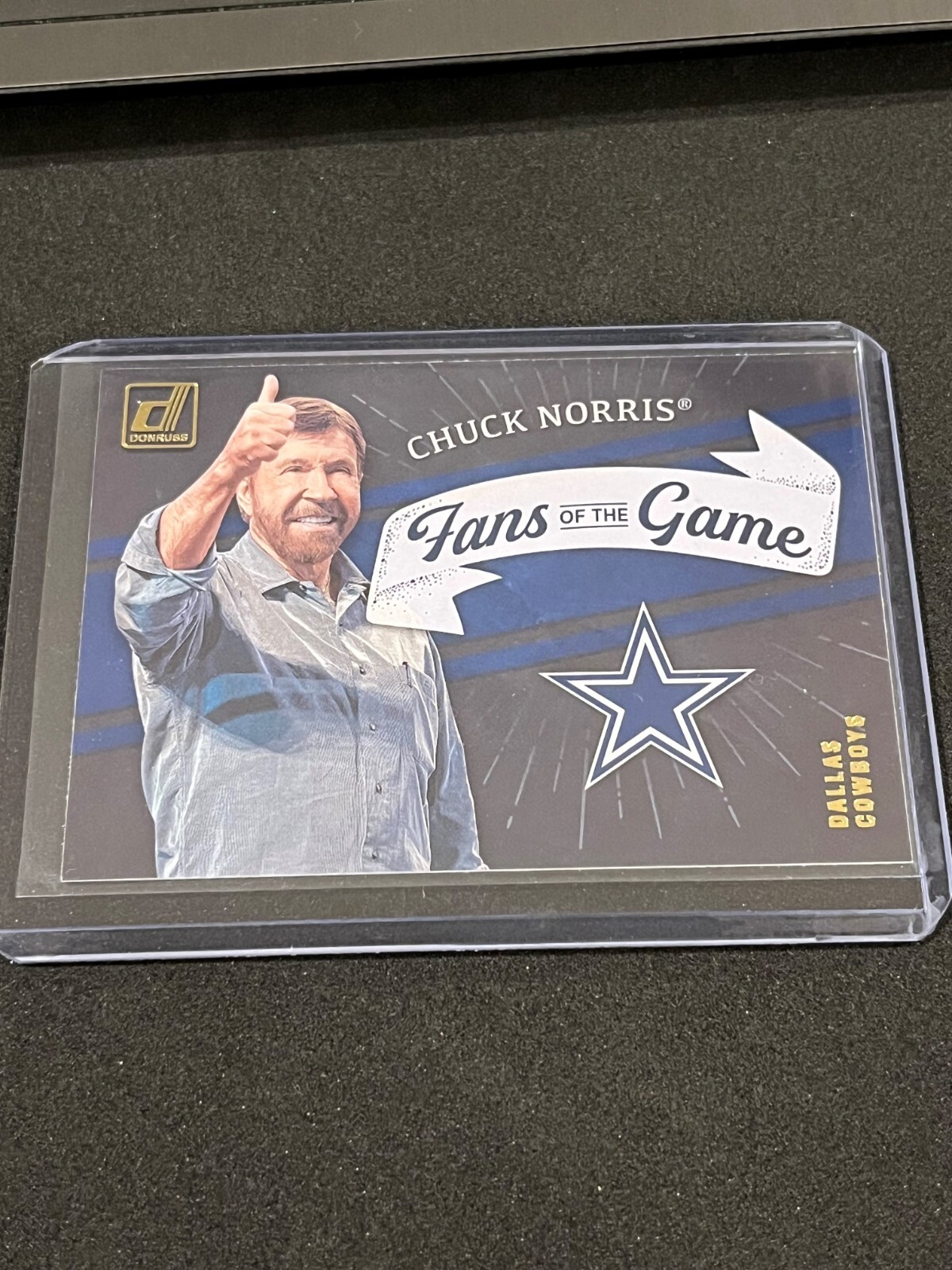 2022 Panini Donruss Football Chuck Norris Fans Of The Game #FG-CN ...