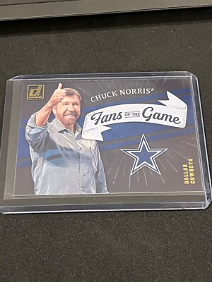 2022 Panini Donruss Football Chuck Norris Fans Of The Game #FG-CN ...