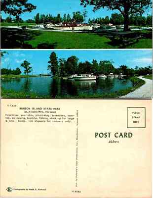 Vintage Postcard - Burton Island State Park, St Albans Bay, Vermont | eBay