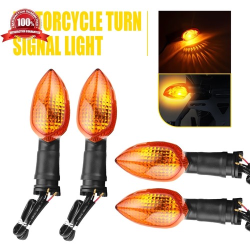 4X Front/Rear Turn Signal Light Indicator Lamp For Yamaha YZF R15 R3 R1 ...