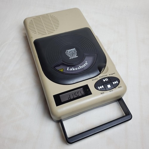 Lakeshore Learning JJ665 Portable Classroom CD Player Speaker MP3/WMA ...