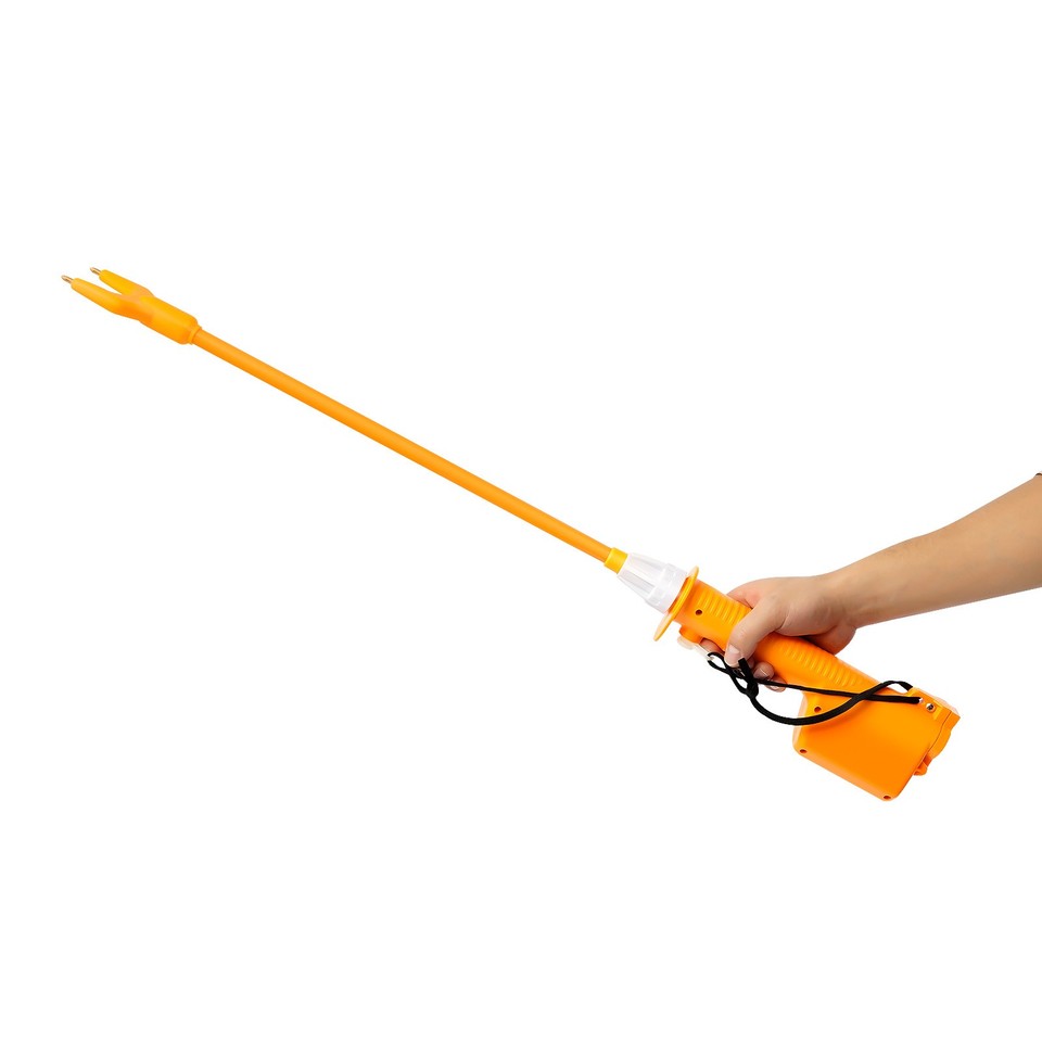 9000V Rechargeable Hot Shot Cattle Prod Stick Electric Shock Livestock ...
