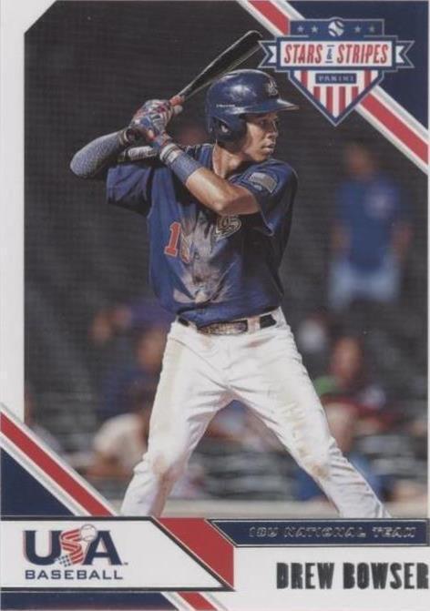 2020 Panini USA Baseball Stars & Stripes - Drew Bowser #34 (RC) online ...