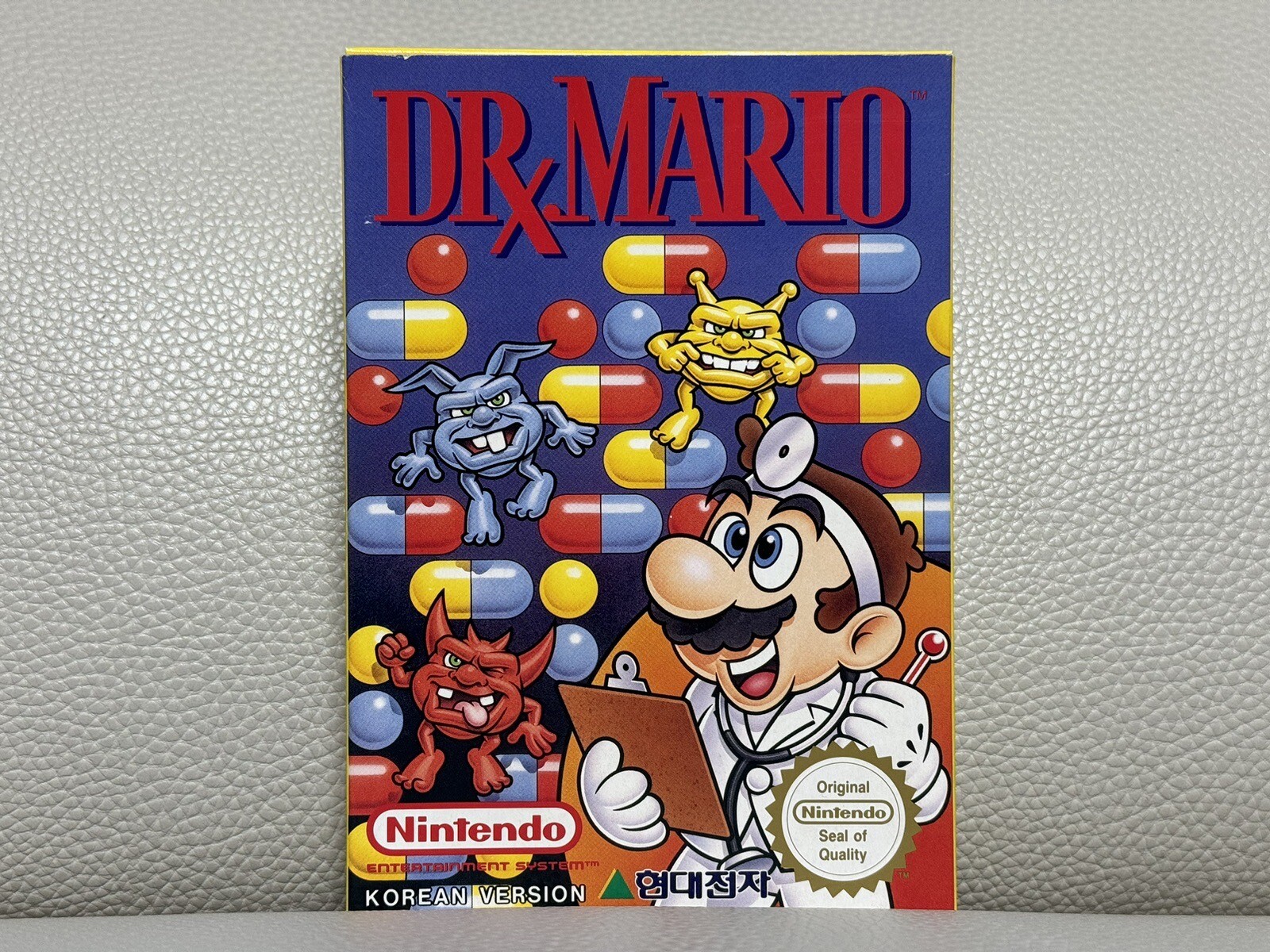 Dr. Mario NES Nintendo Korean Version Hyundai Comboy Brand New Korea ...