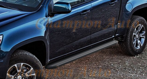 BLACK Alloy Side Steps Mazda BT50 BT-50 XT FreeStyle Cab 09/2020-2025 ...