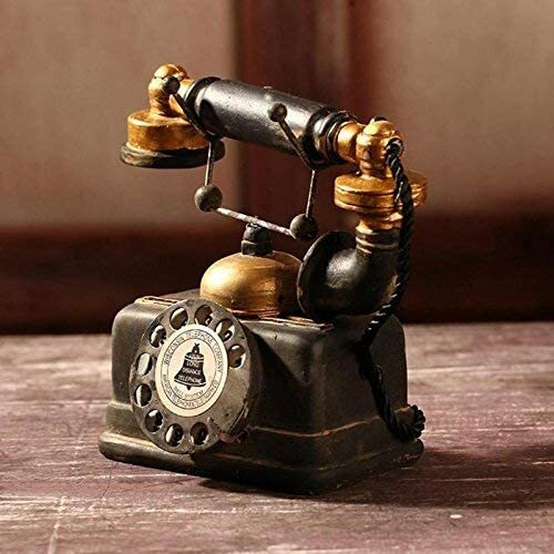 Retro Decorative Phone Model Telephone Wall Decor,Vintage Rotary ...