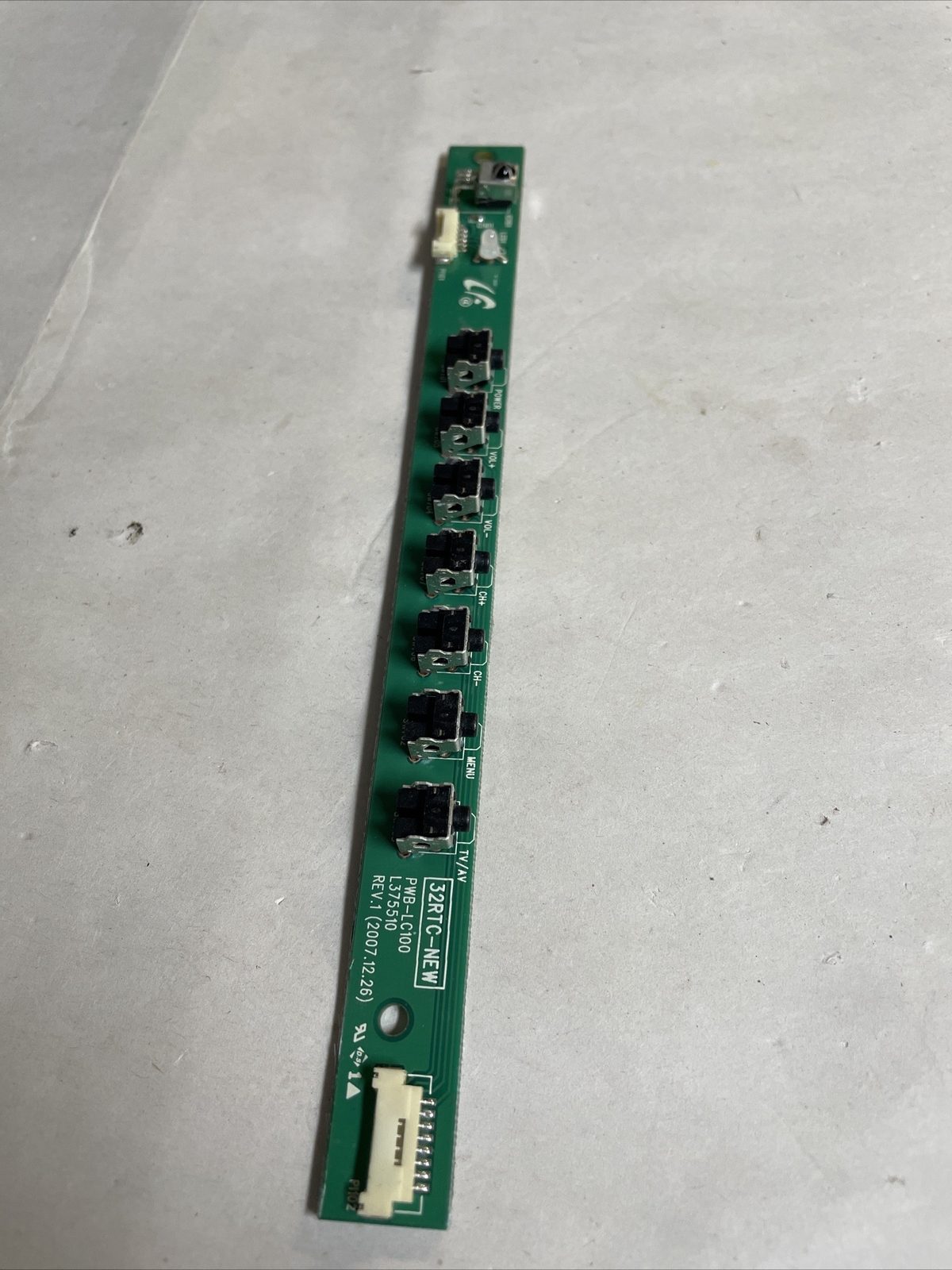 VZ 32RTC Control Button Board PWB-LC100 32RTC-NEW TFT 32” Color LCD ...