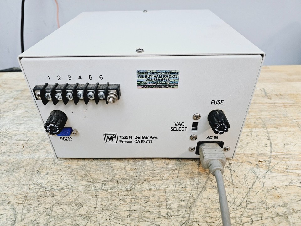 M2 2800 RC-2800P-A Antenna Rotor Control Box C MY OTHER HAM RADIO ICOM ...