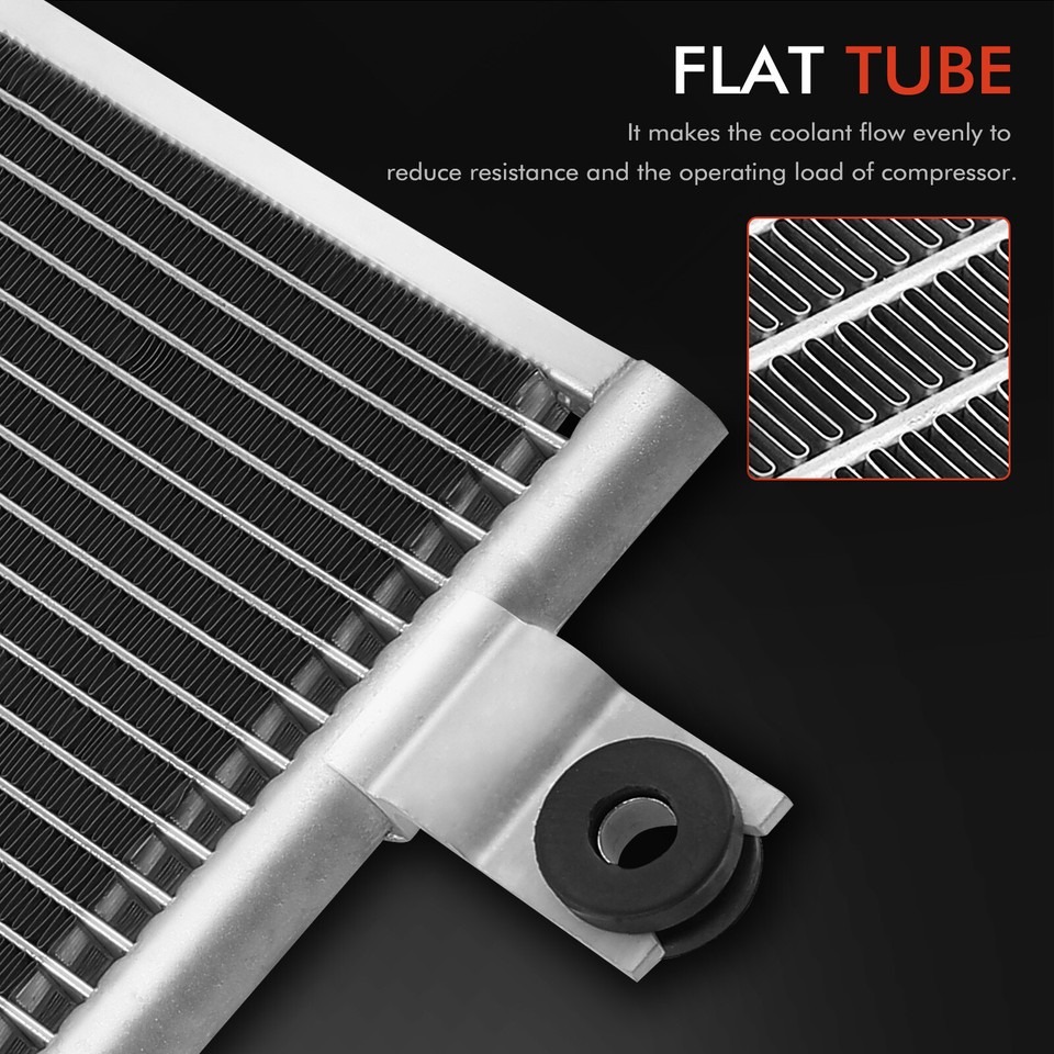 New AC Condenser A/C Air Conditioning w/ Bracket for Freightliner ...