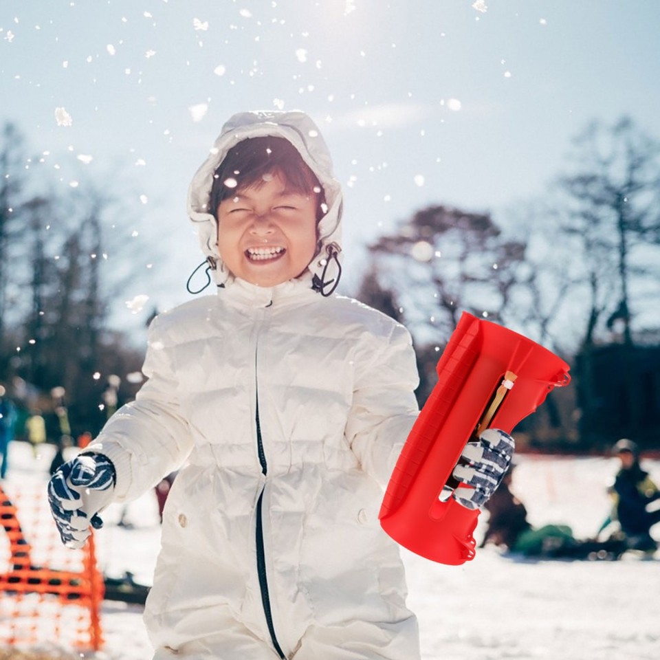 Snow Ball Launcher Outdoor Kids Water Balloon Thrower Toy Fun Snow Ball ...