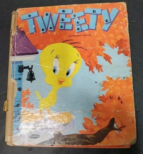 Tweety, A Whitman Book 1953, Warner Bros Cartoons, Fred Abranz, HC/VG ...