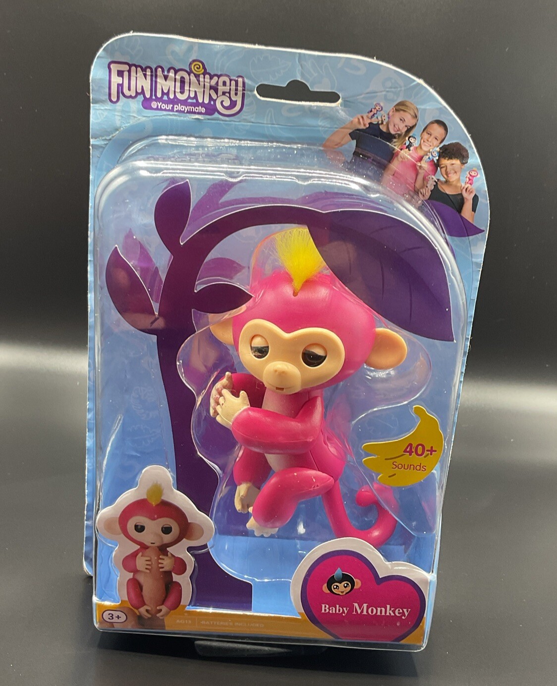 Fun Monkey Baby Monkey Touch, Motion, & Sounds | eBay