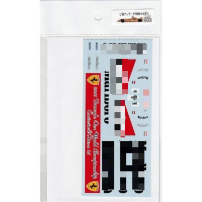 Museum Collection 1/18 Ferrari F2001 Tobacco Decal D497 | eBay
