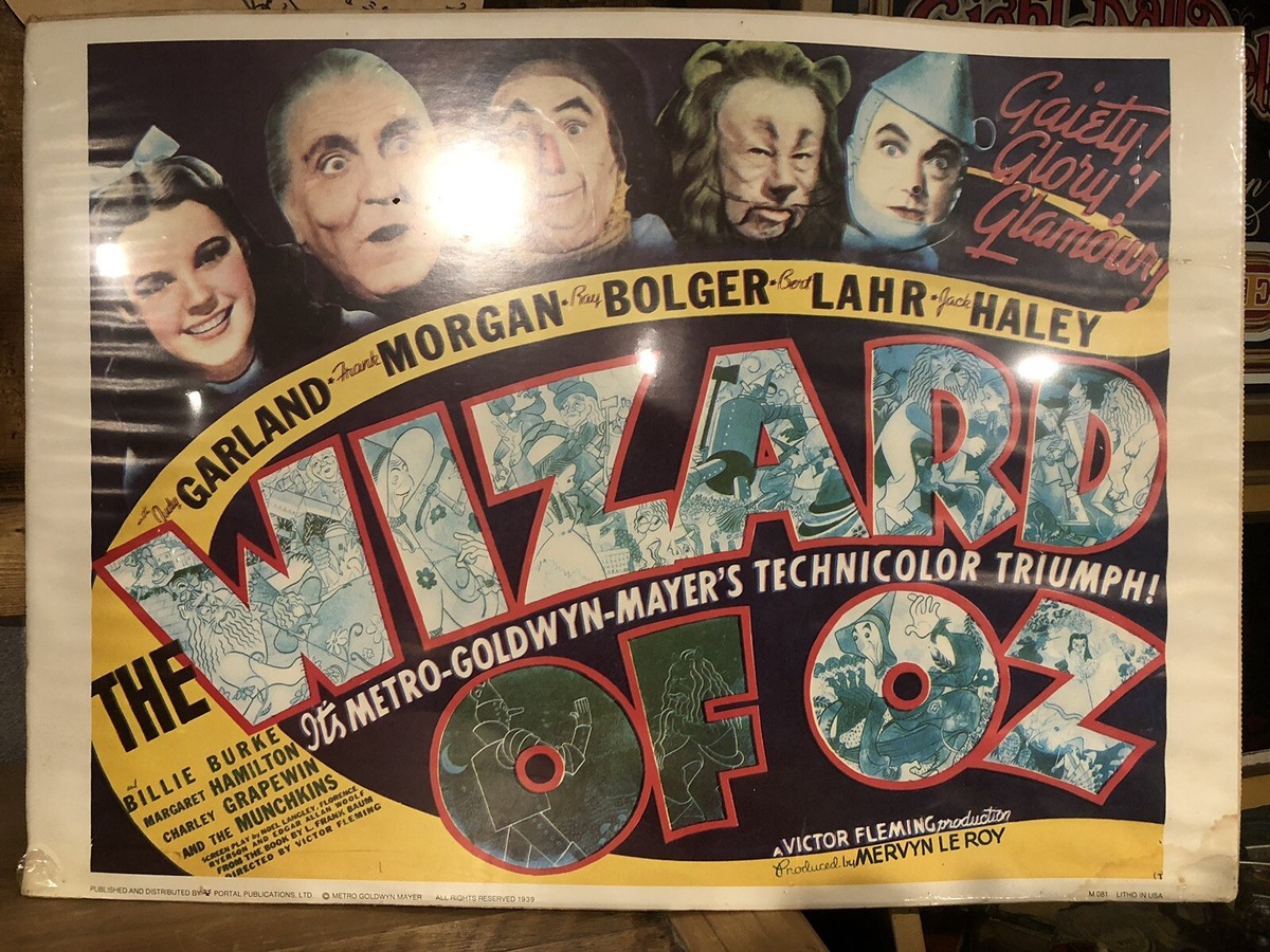 Wizard Of Oz Movie Poster 1939 The Wizard Of Oz Wikipedia