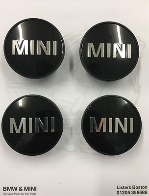 Genuine MINI Set of 4 Alloy Wheel Centre Caps 36131171069 R50/R53/R55 ...