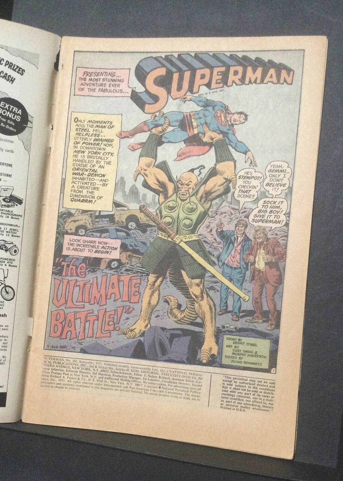 Superman - #242 - DC Comics - 1971 - G/VG | eBay