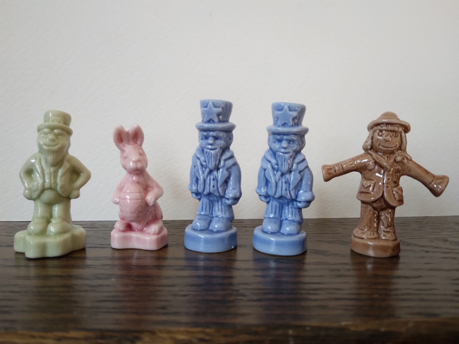 LOT of 5 Wade Whimsies Red Rose Tea Calendar Series - Easter Bunny ...