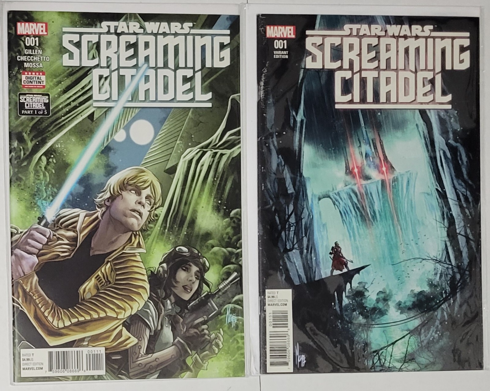 Star Wars Screaming Citadel #1 (Marvel) NM, Cover A & 1:10, Free ...