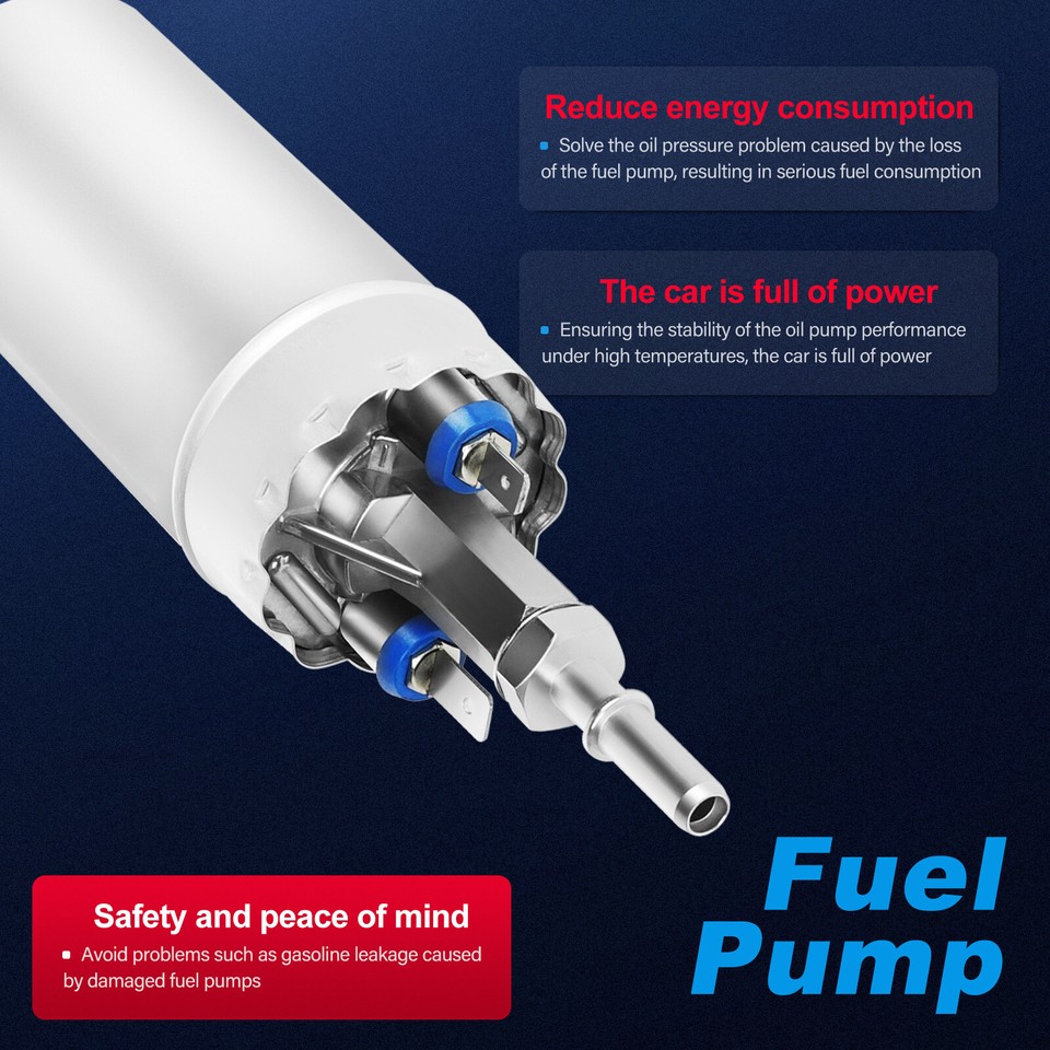 For Ford F150 F250 E2000 Inline External Electric Fuel Pump W ...