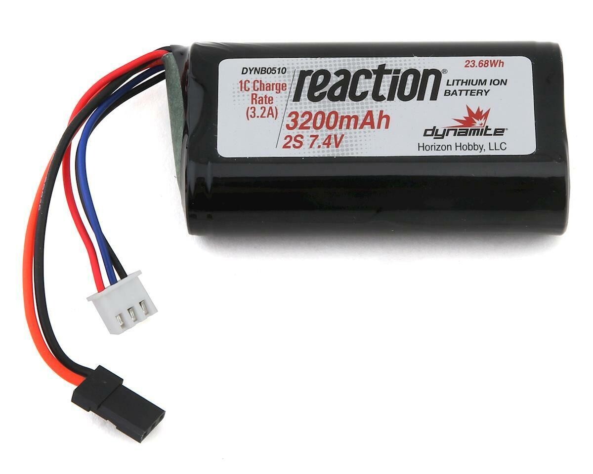 Dynamite Li-Ion 2S Receiver Battery Pack (7.4V/3200MAh) DYNB0510 | eBay