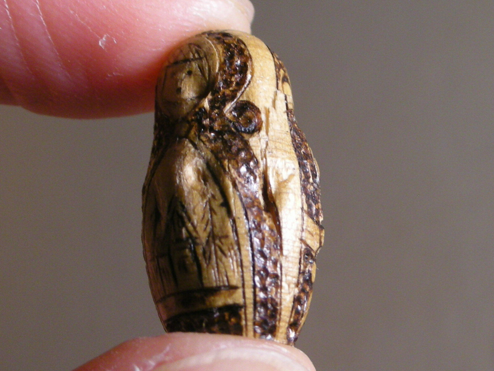 20thc Russian Matryoshka Pyrography Nesting Dolls Wood Burn (10 PCS) | eBay