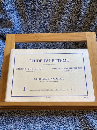 Georges Dandelot Etude du Rythme volume 3 éditions Leduc | eBay