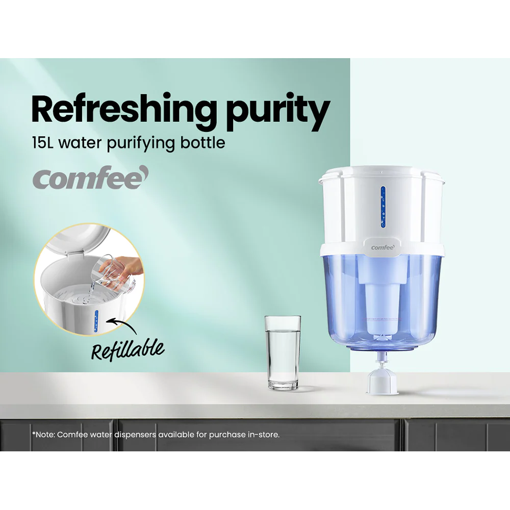 Comfee Water Purifier Dispenser 15L Water Filter Bottle Cooler ...