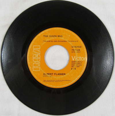 The Guess Who Albert Flasher / Broken 45 RPM Single Stereo 1971 | eBay