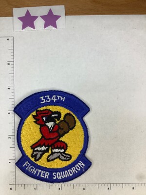 USAF 334th FIGHTER SQUADRON PATCH | eBay