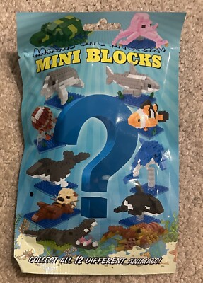 Marine Life Mystery Mini Blocks - Shark | eBay
