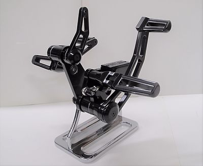 OUTLAW CYCLE PRODUCTS 82-94 FXR BLACK FORWARD CONTROLS HARLEY FXRS FXRP ...