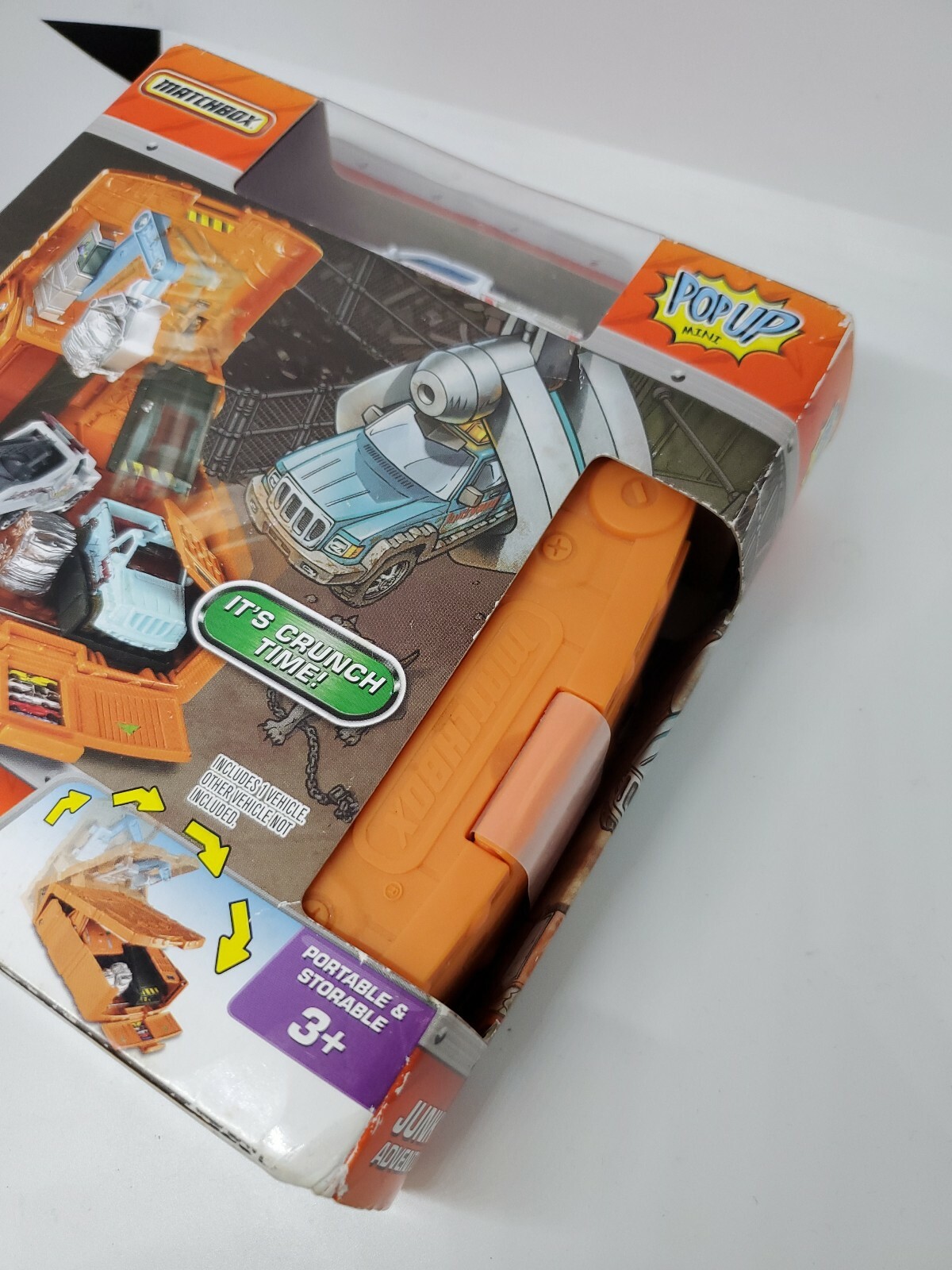 NIB Matchbox Popup Mini Junkyard Adventure Set Playset - With Collector ...