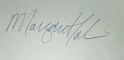 Margaret Colin Independence Day Pretty in Pink Signed Autograph 3X5 ...