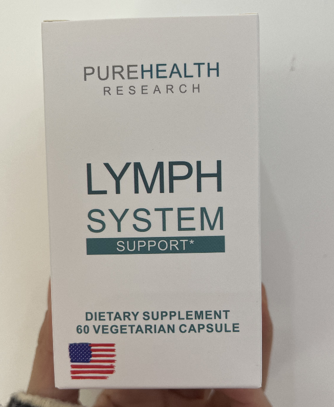 PureHealth Research Lymph System Capsules-Lymphatic Detox Reduce ...