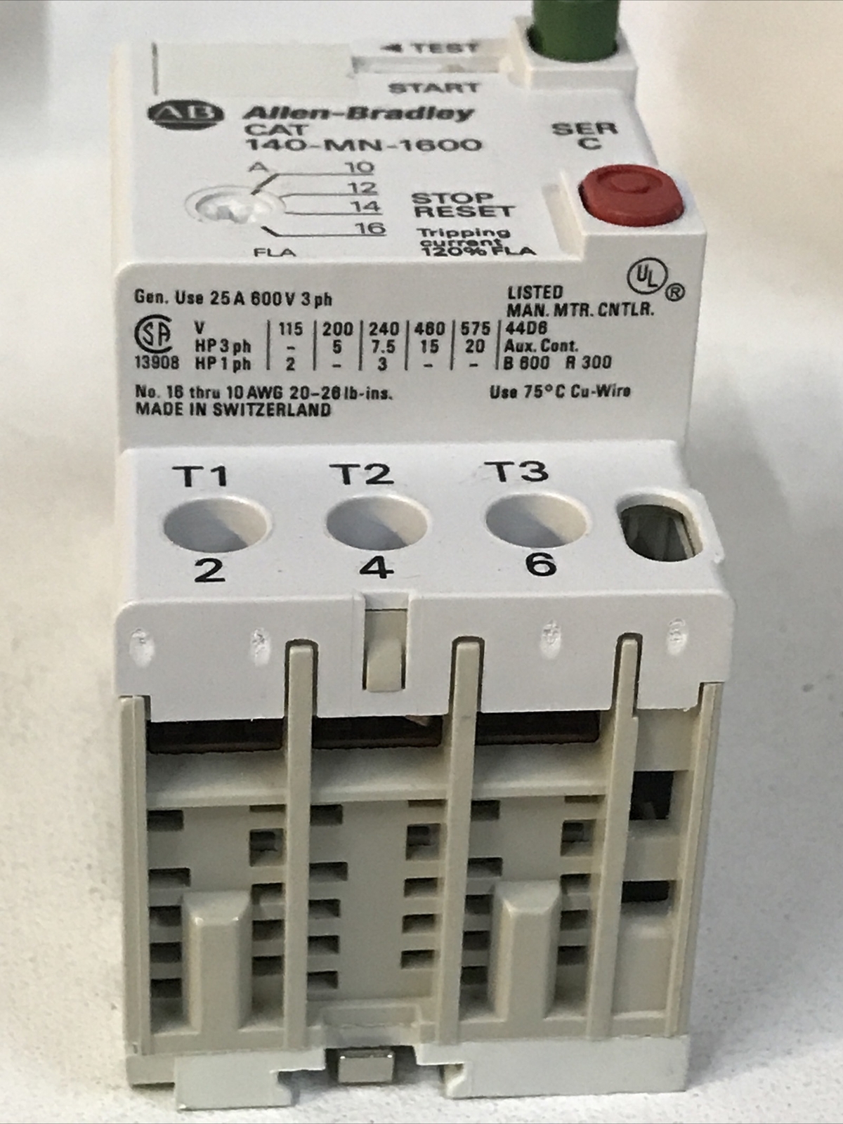 Allen-Bradley 140MN1600 Industrial Control System for sale online | eBay