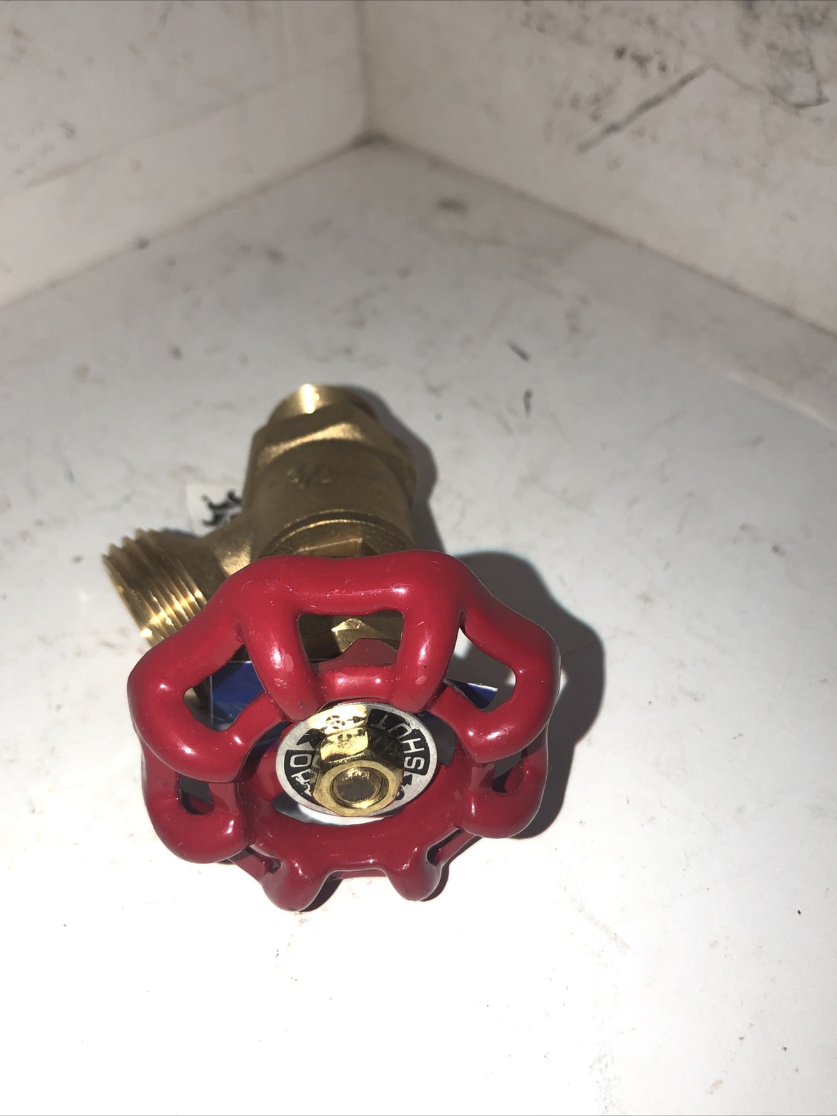 1/2" Prime Flow~Red Hose Cock-1/2" Bib-Boiler Drain-Spigot-1/2" MNPT/1/ ...
