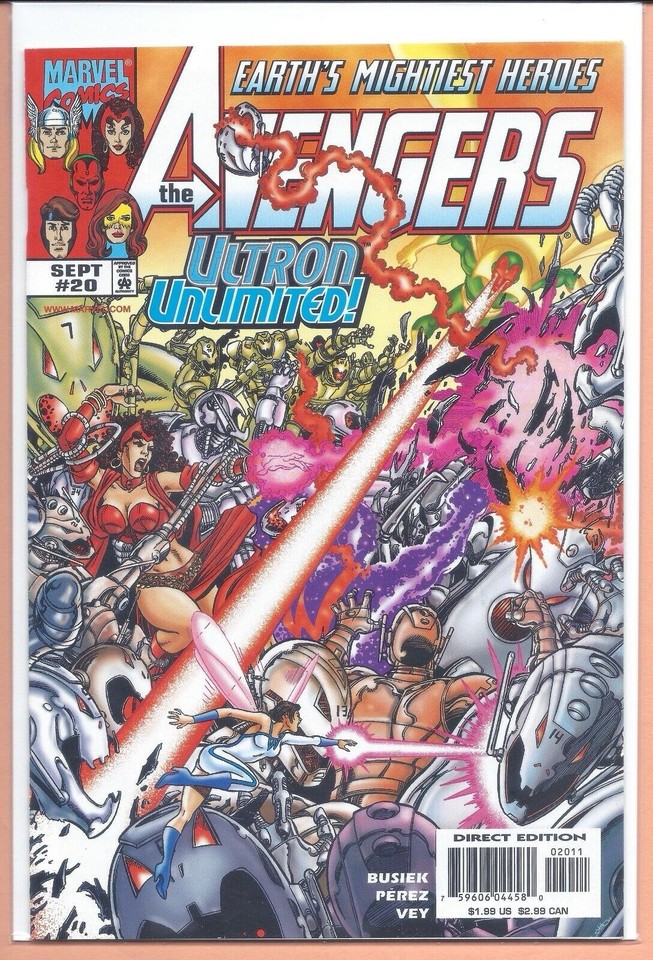 Marvel - The Avengers (1998-04) **You Pick!** #1-84 + Annuals [Lgy ...