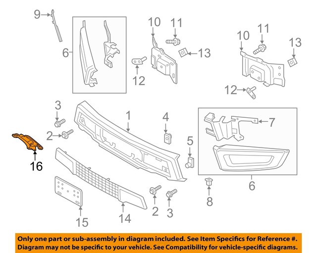 FORD OEM 17-18 F-150 Front Bumper-Inlet Duct Right HL3Z9901926AA for ...