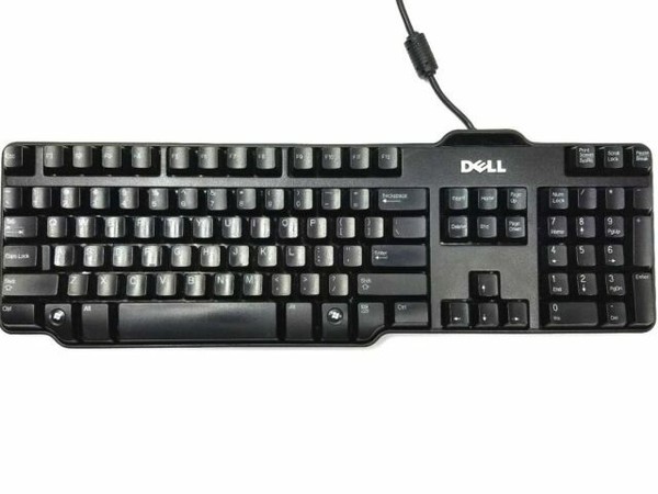Dell Sk-8115 Black USB Wired Standard Keyboard for Computer Laptop PC ...
