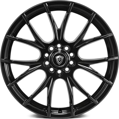 4 Wheels 18" G7016 18x8.5 5x105/5x114.3 Black 35ET 73.1CB ...