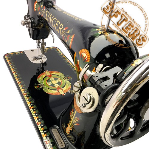 SINGER 66k Lotus Sewing Machine Restored & Serviced by 3FTERS | eBay