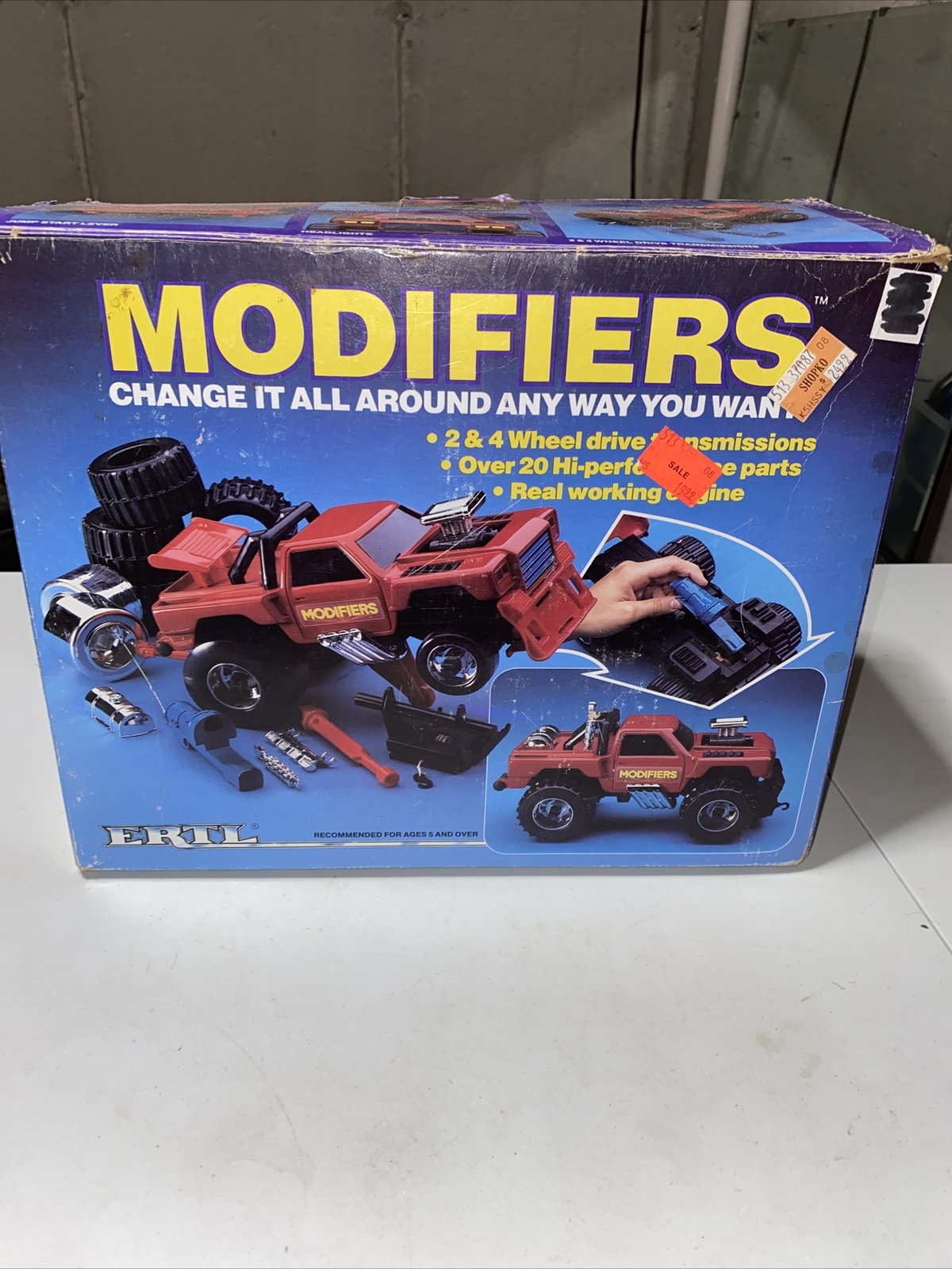 Ertl Modifiers Toy Truck/Accessories in Open Box | eBay